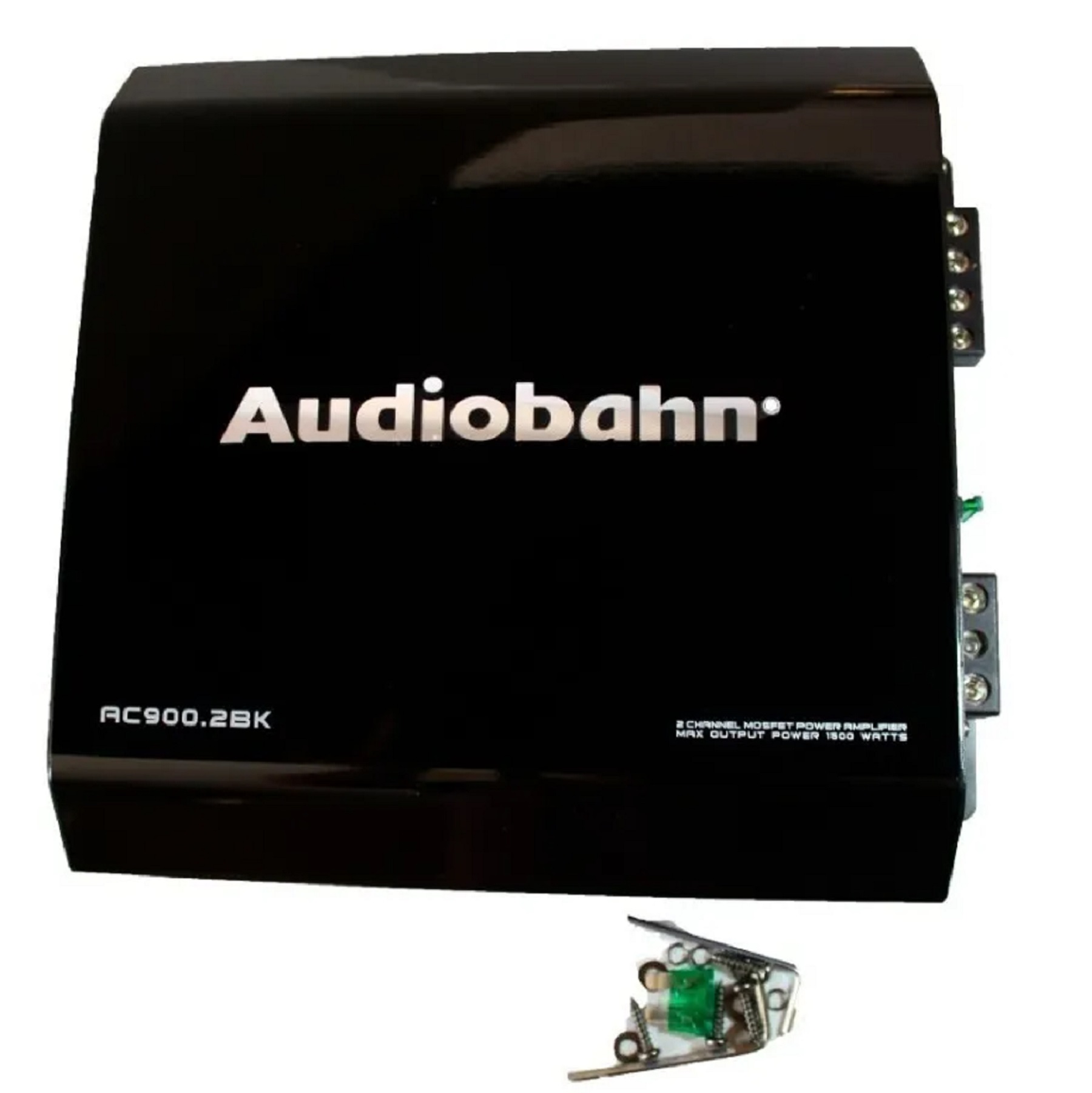 Amplificador Audiobahn AC900.2 1500w 2ch Para Bocinas Y Woofers