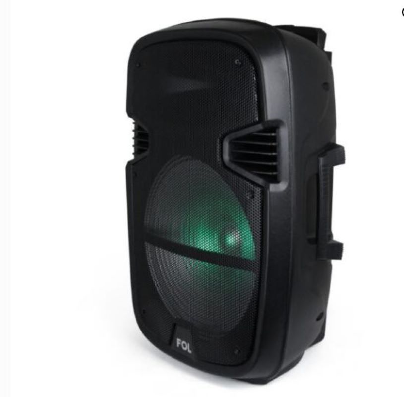 Bocina Portatil Fol FS-L1157C Conexión Buetooth y Recargable
