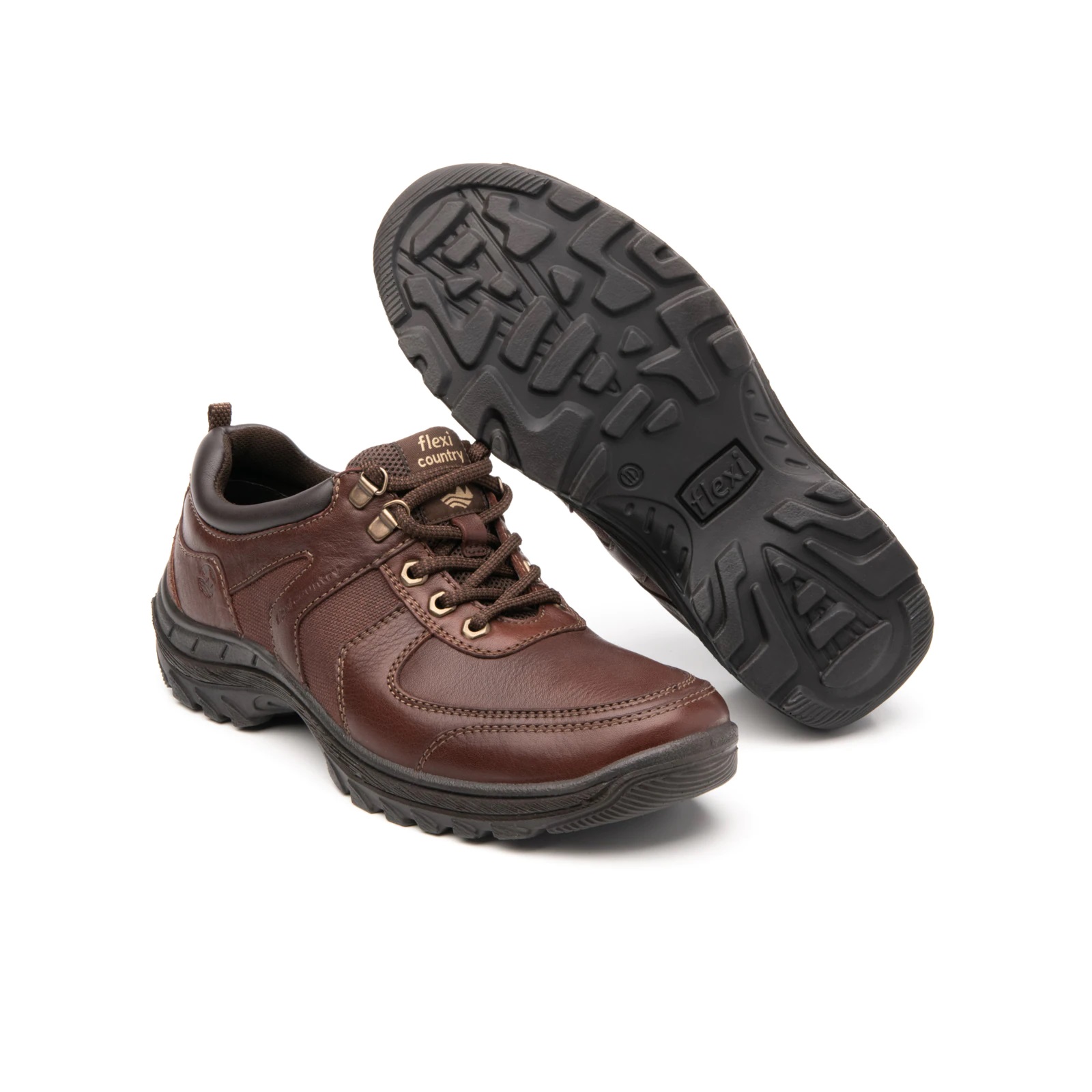 Zapato Caballero Flexi 66513 Outdoor Nogal Casual Country