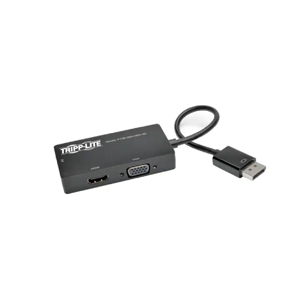 Tripplite Convertidor Adaptador Todo En Uno Displayport 12 A Vga Dvi