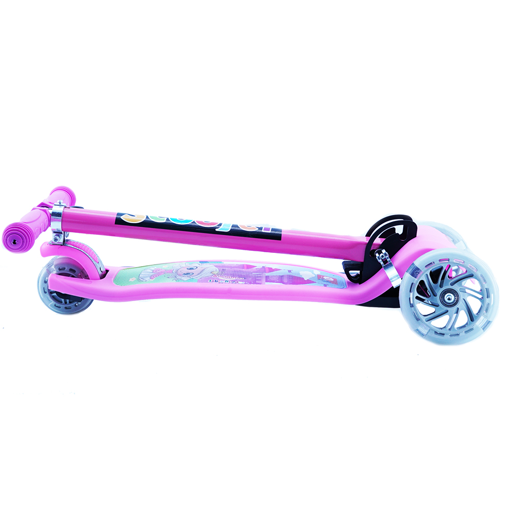 Scooter Patín para Niños con Base Metálica Rosa BM Toys