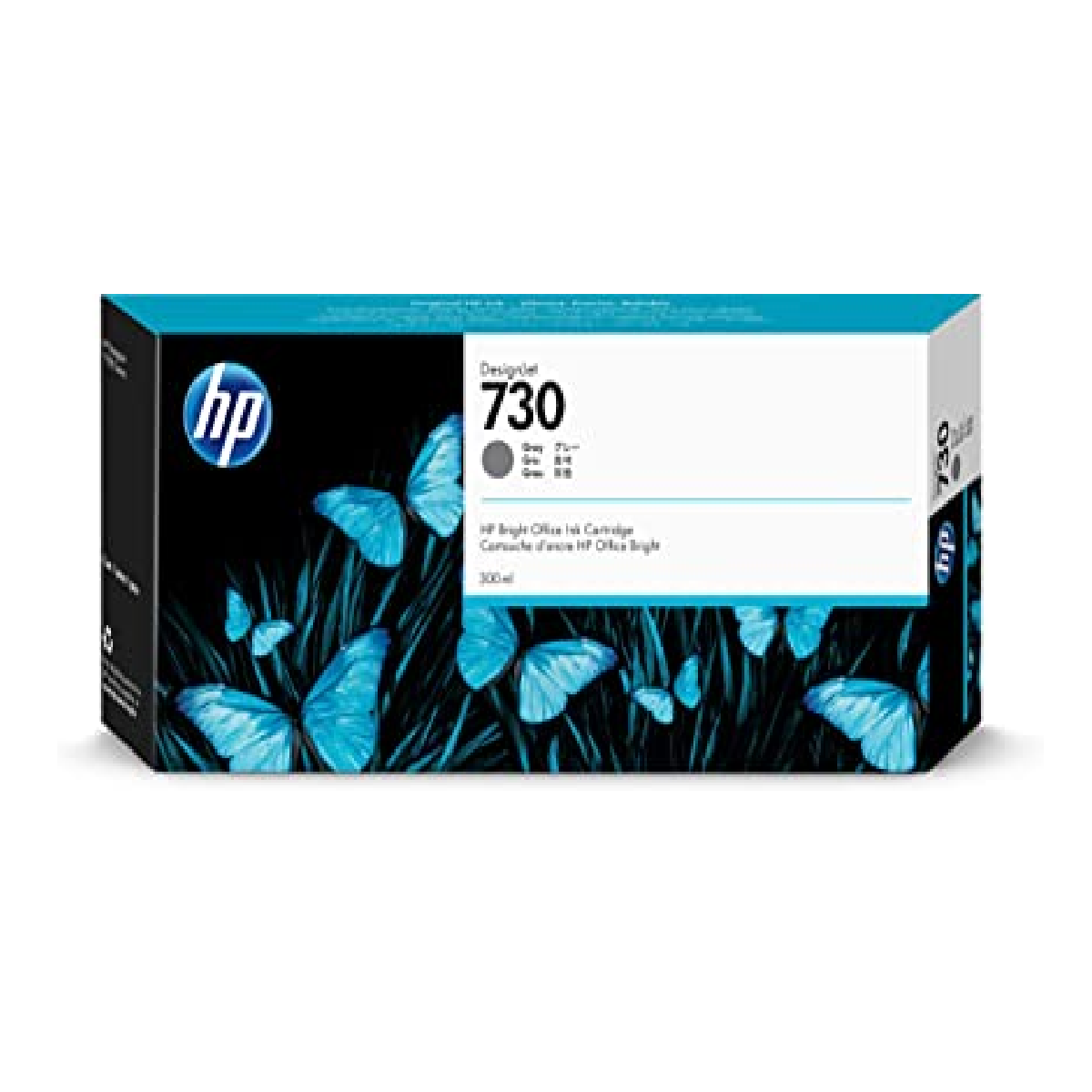 HP INC HP 730 gris 300ml Tinta amplio formato P2V72A