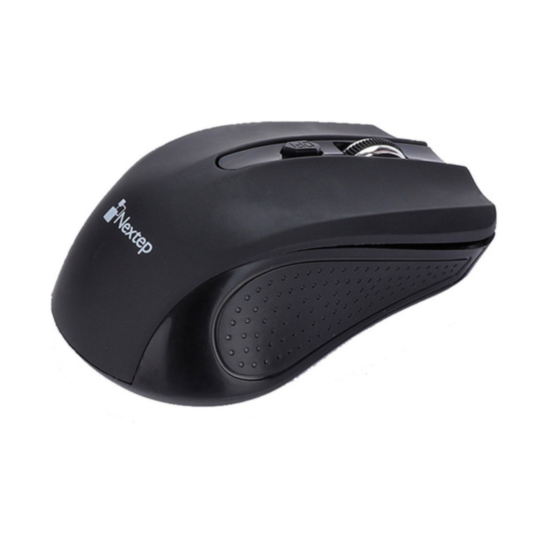 Mouse Nextep NE-410 1600 DPI Inalámbrico Negro