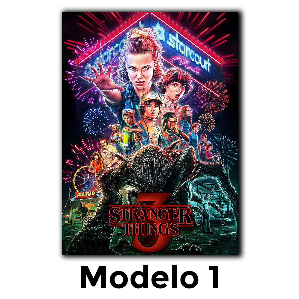 Cuadros Decorativos - Stranger Things Personalizado