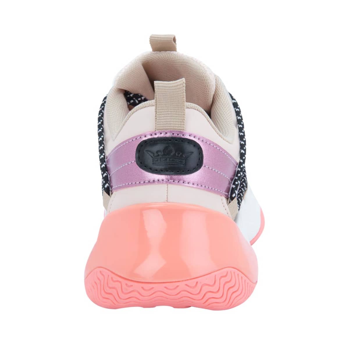 Tenis urbano chunky color rosa para mujer, marca Paris Hilton, mod. 1043022