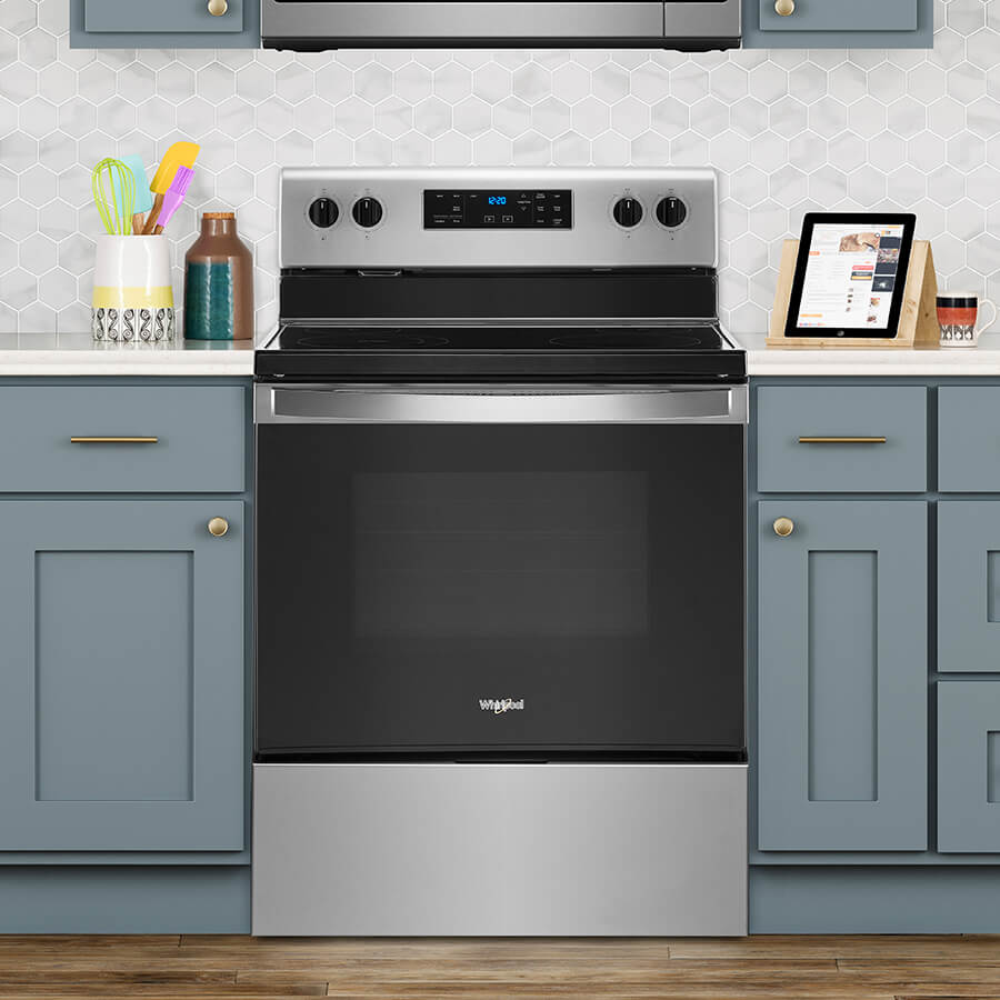 Estufa Whirlpool Eléctrica al Piso 30" WFE515S0JS