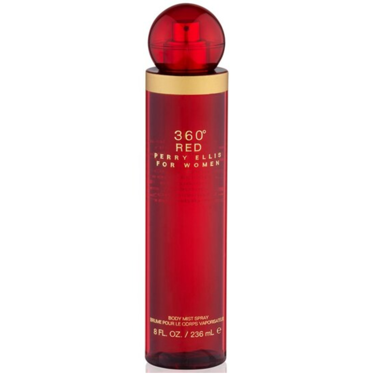 Body Mist 360 Red Perry Ellis Women 236ml