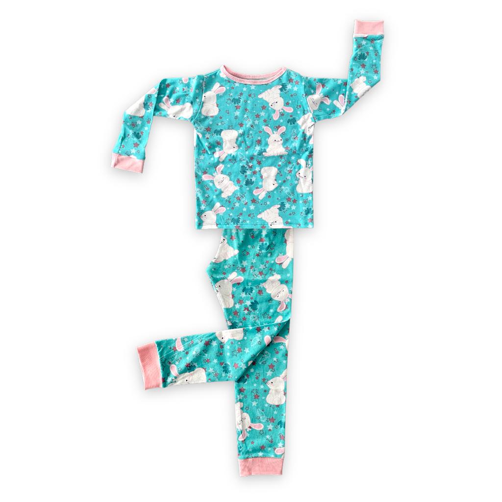 Pijama Niño Niña Kids Rabbit Suave Cómodo Caliente Lyndo
