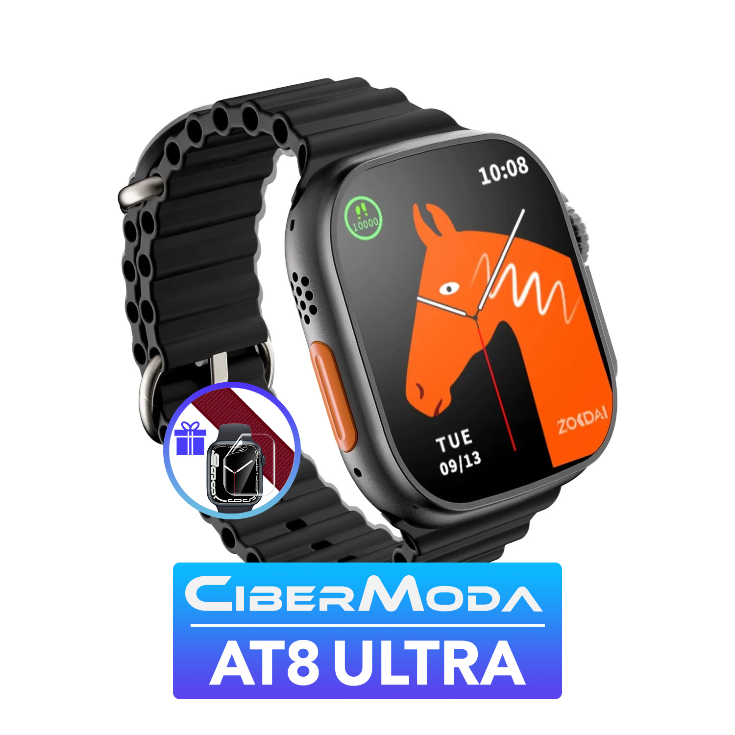 Smartwatch At8 Ultra Mejor Que Gs8 Dt8 T800 Mt8 Serie 8 2023