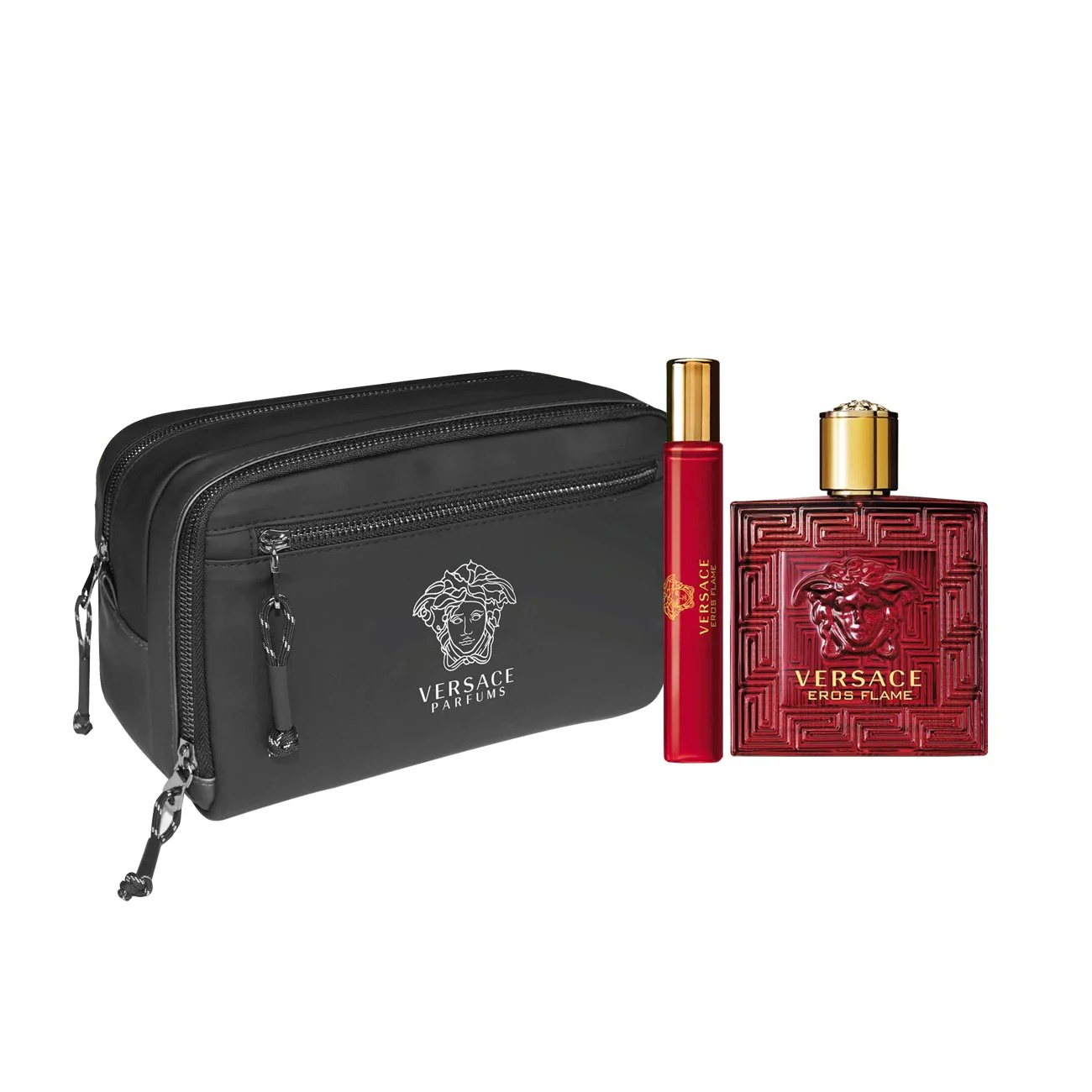 Set 3 Piezas Versace Eros Flame para Hombre EDP