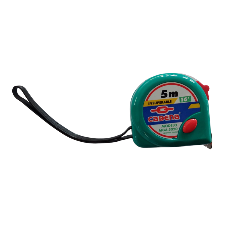 Flexometro 5 Mts Cadena Mga 5020 Doble Vista