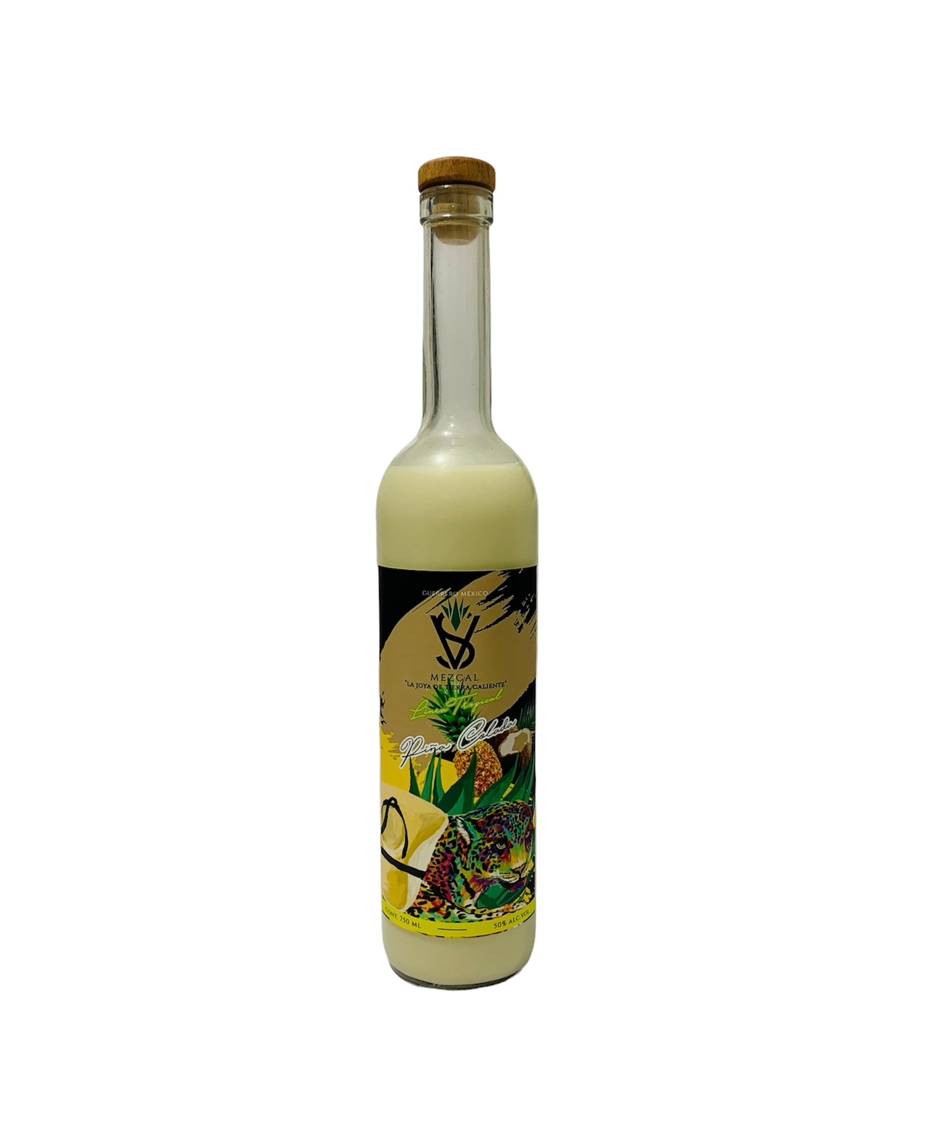 Crema de mezcal SV piña colada 750ml