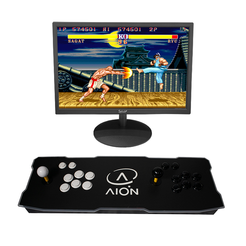 Kit Tablero Aion Streetfigter + Monitor Led 19"