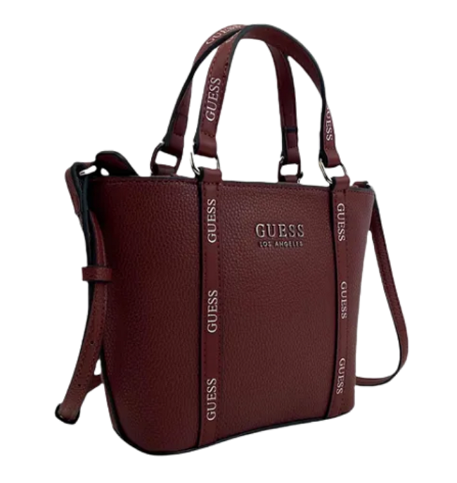 Bolsa Guess Factory Eastport Mini Tote Pe819481 Wine
