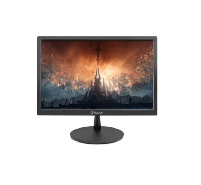 Monitor Q-TOUCH QT-27 27 Pulgadas HD LED HDMI y VGA Negro
