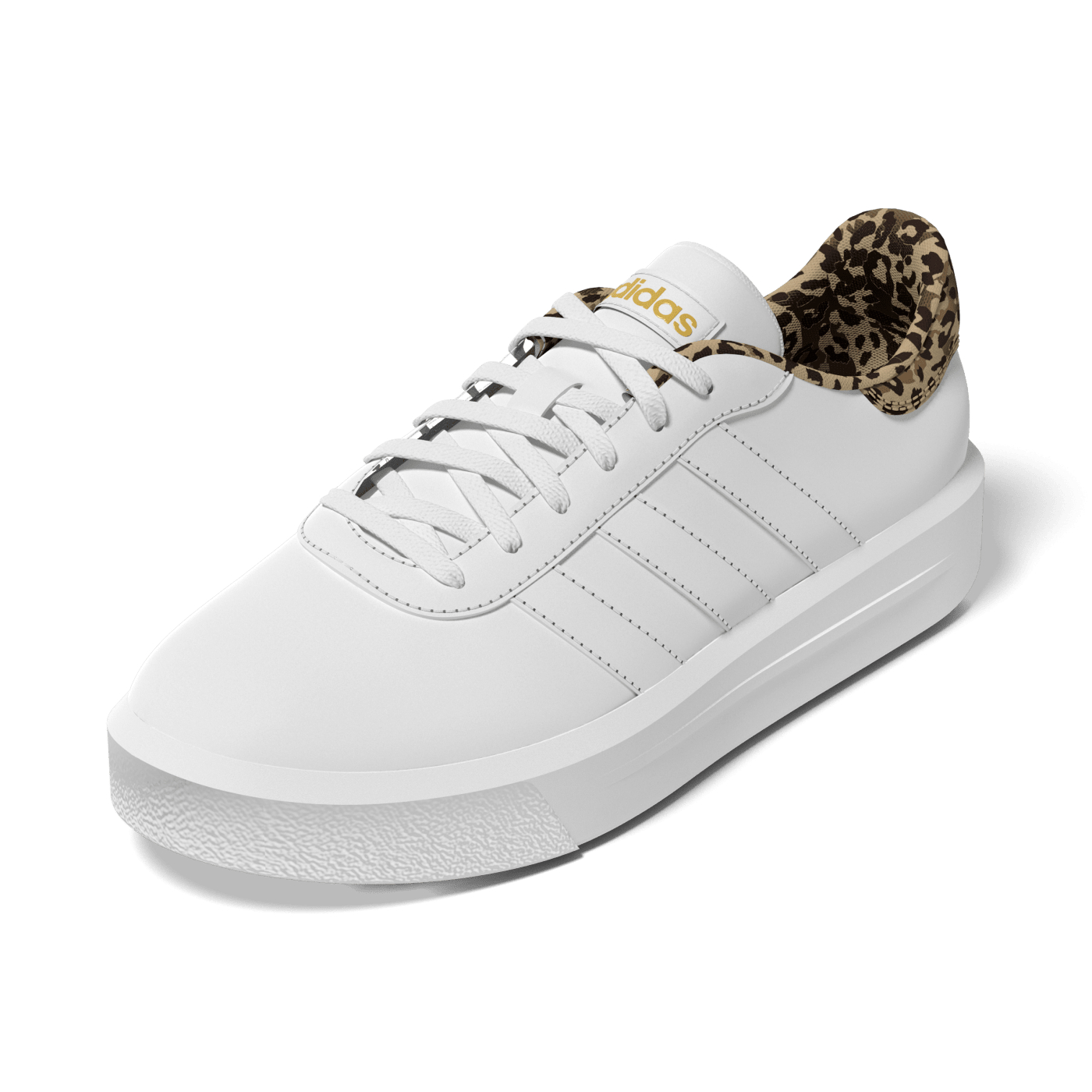 TENIS ADIDAS MUJER BLANCO COURT PLATFORM GW9786.