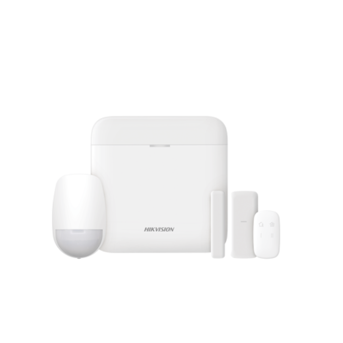 KIT de alarma AXPRO HiKVISION inalámbrico, incluye 2 sensores, control ...