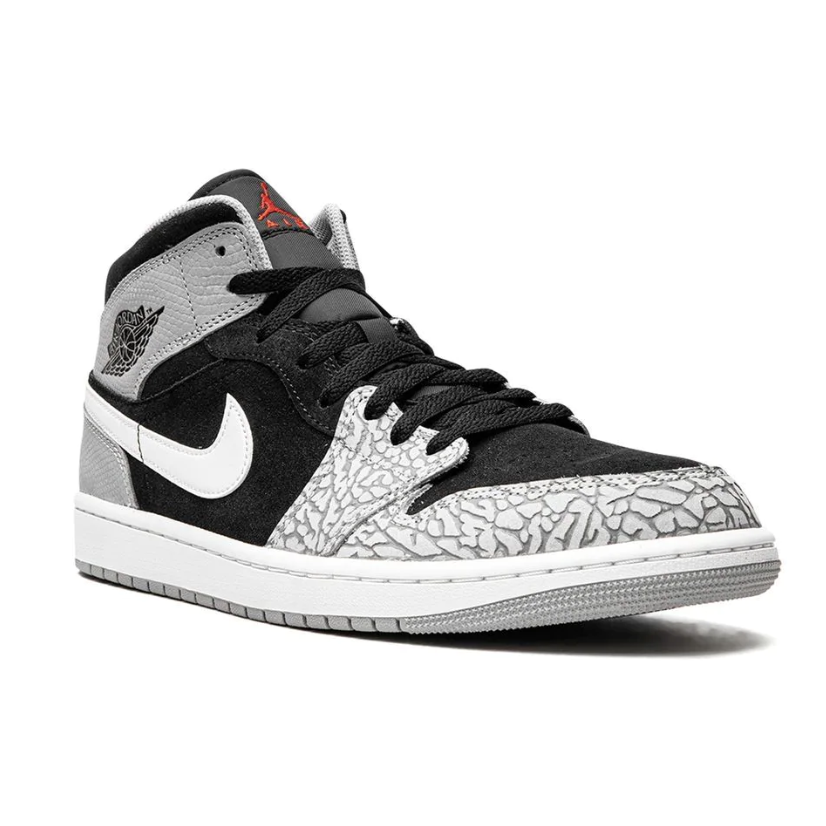 Jordan 1 Mid Elephant Print