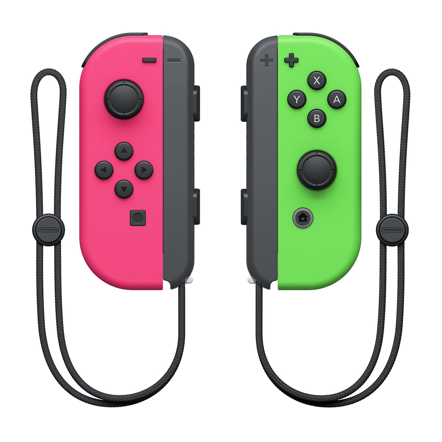 NINTENDO SWITCH CONTROL JOY-CON NEON ROSA / VERDE