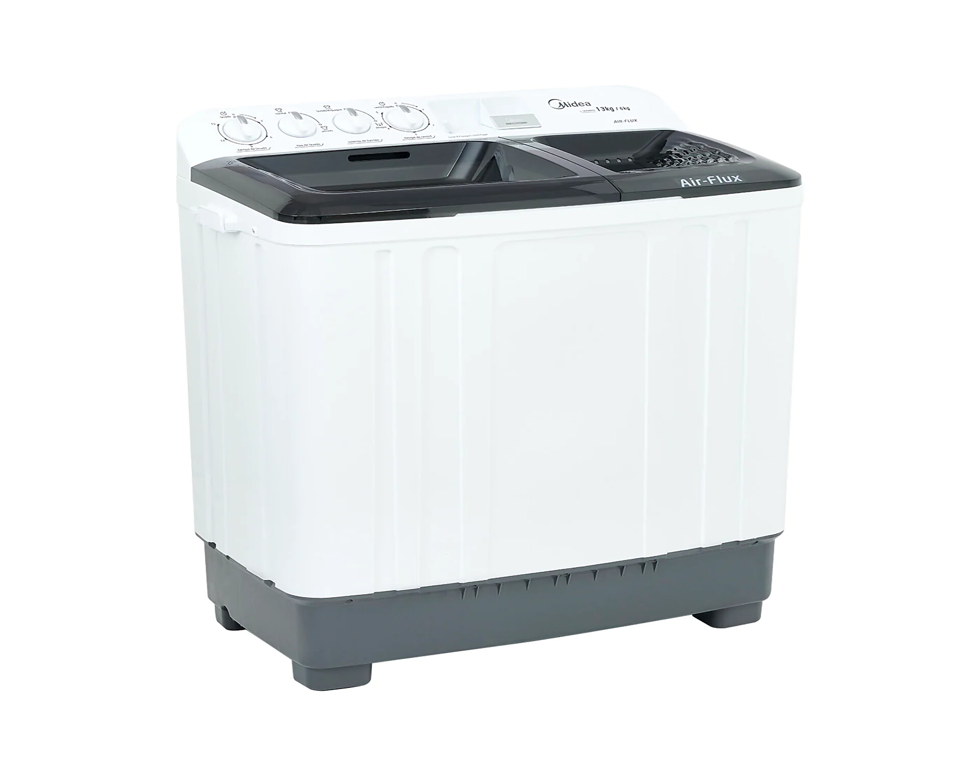 Lavadora de 2 Tinas Midea MTG01W13W 13Kg Blanca
