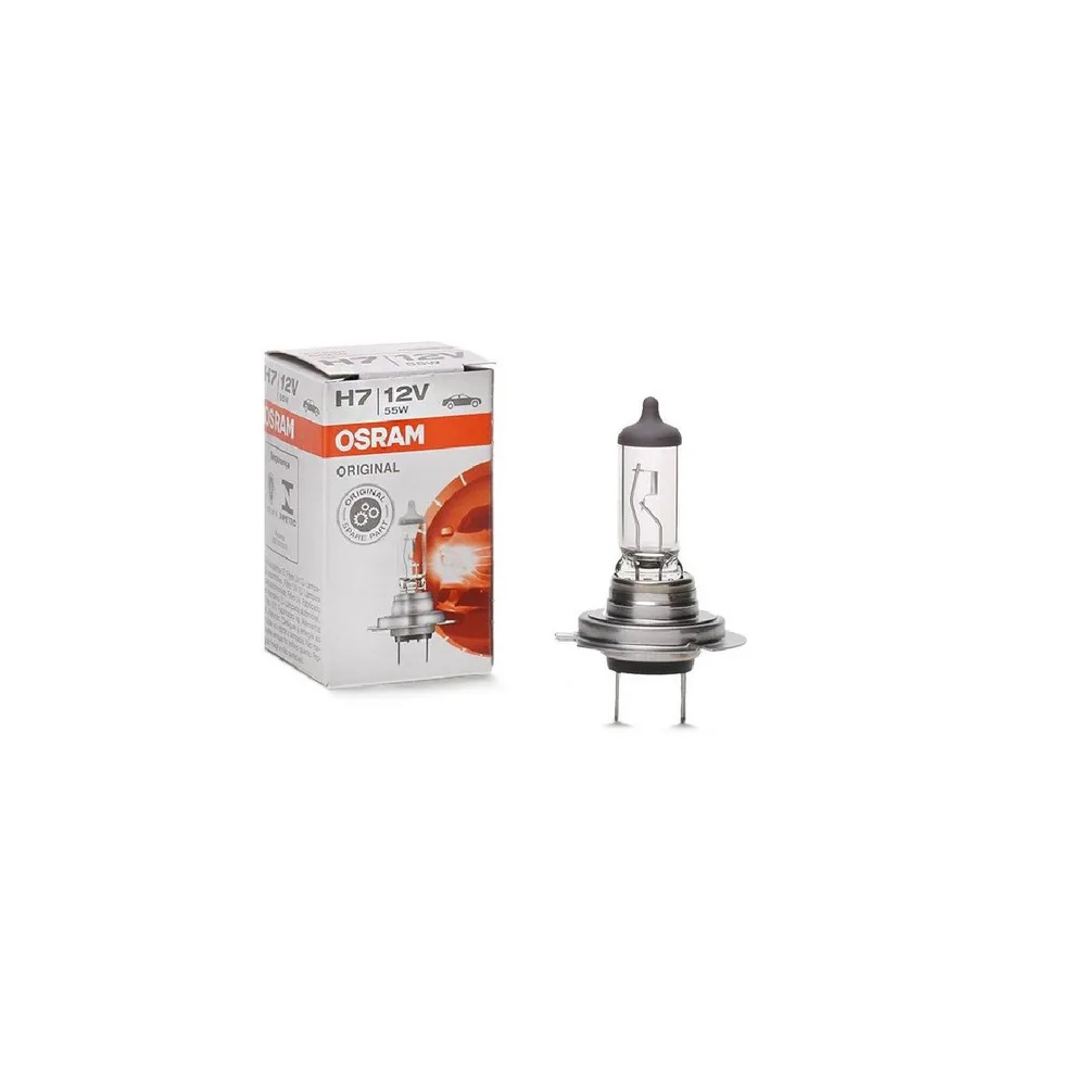 2 Focos Automotrices H7 55w Halogeno Osram