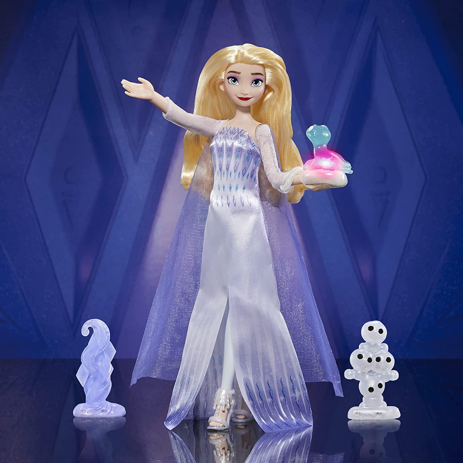 Muñeca Frozen 2 Elsa Y Sus Amigos Con Sonido