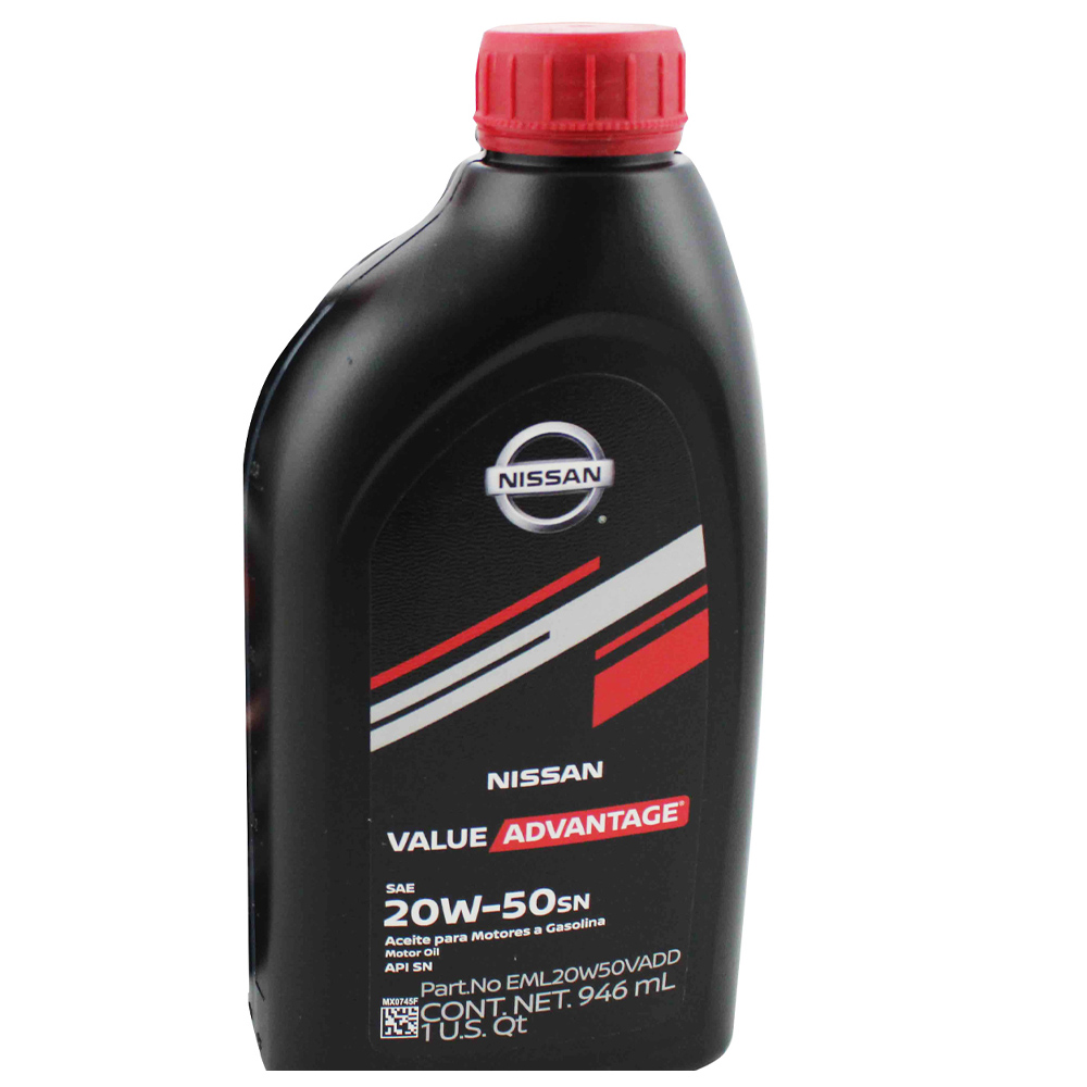 Aceite Mineral 1lt original Nissan Value Advantage 20w50