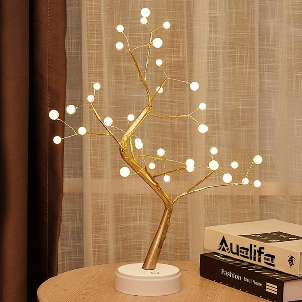 Lámpara LED en forma de árbol Gadgets&Fun con ramas ajustables y ...