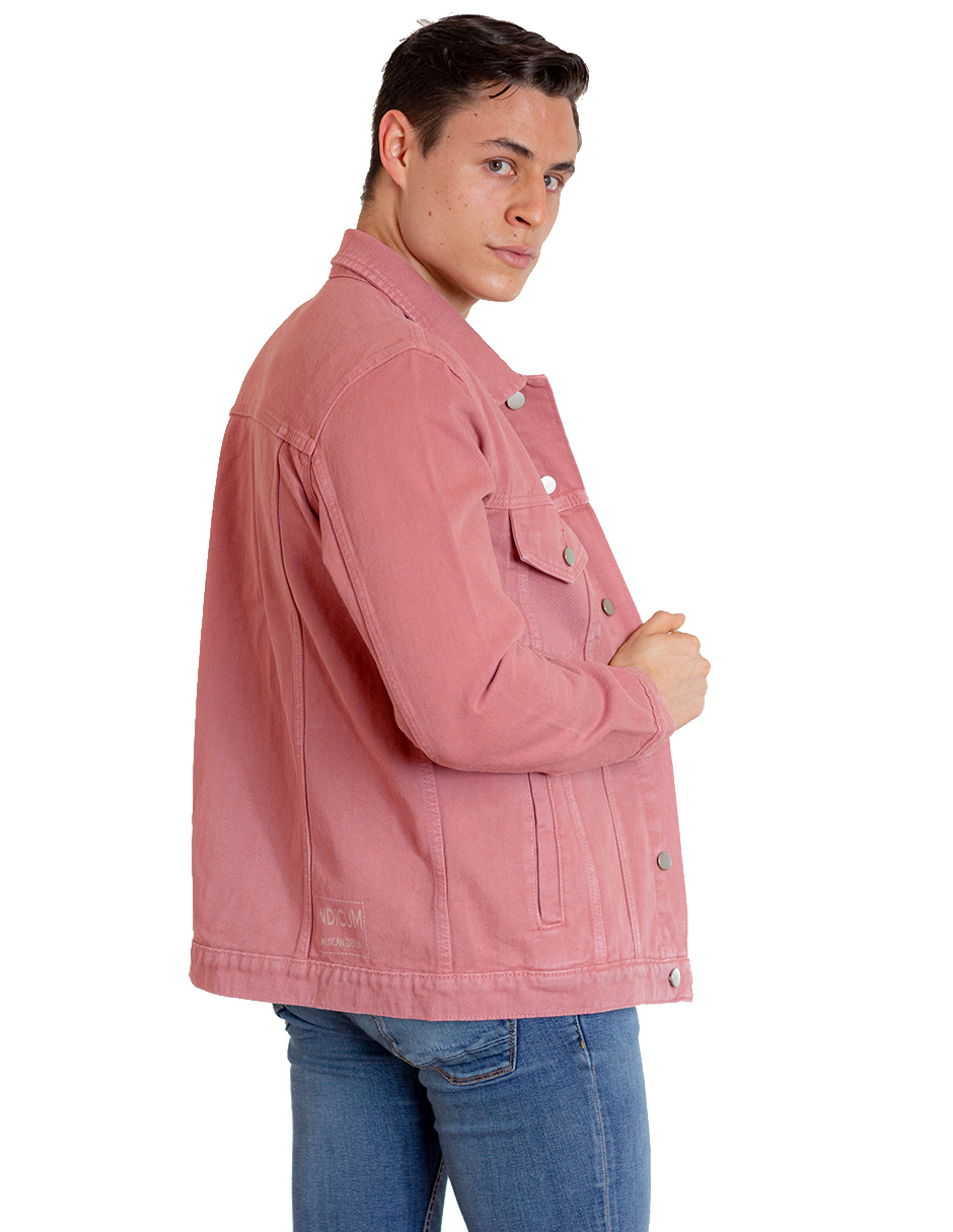 Chamarra Pink Indicum para Hombre