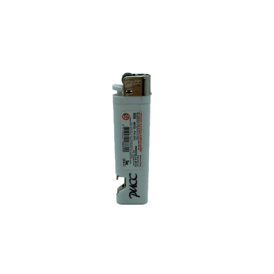 50 encendedor/destapador pucc blanco para impresion y publicidad