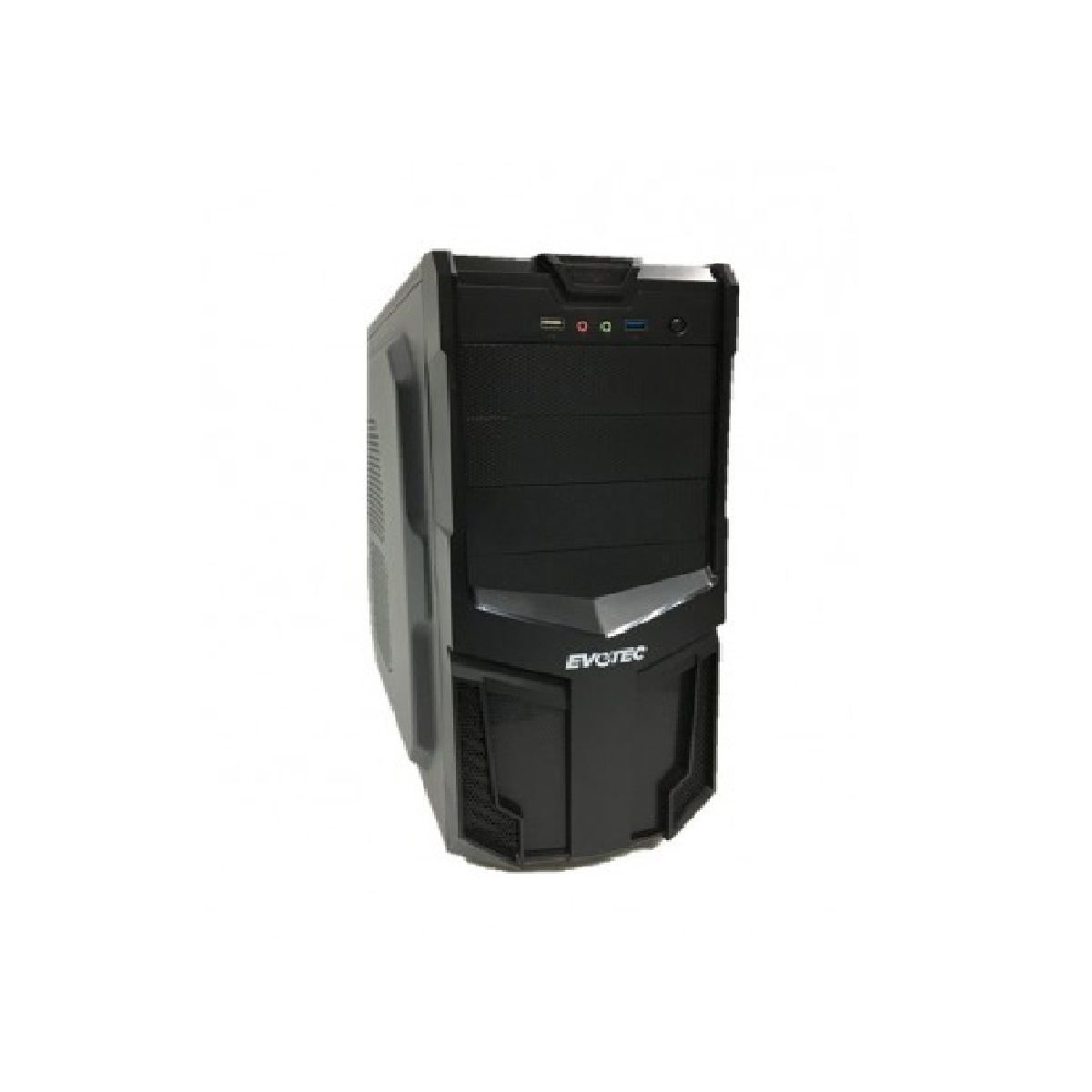 Gabinete Evotec EV1005, MICRO,ATX, TORRE, MICRO,ATX, NEGRO, 600W