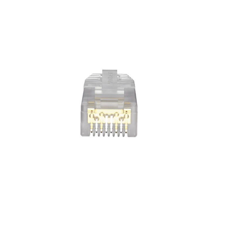 Panduit Conector Modular Cat 6a RJ-45 de 8 Posiciones, Transparente ...