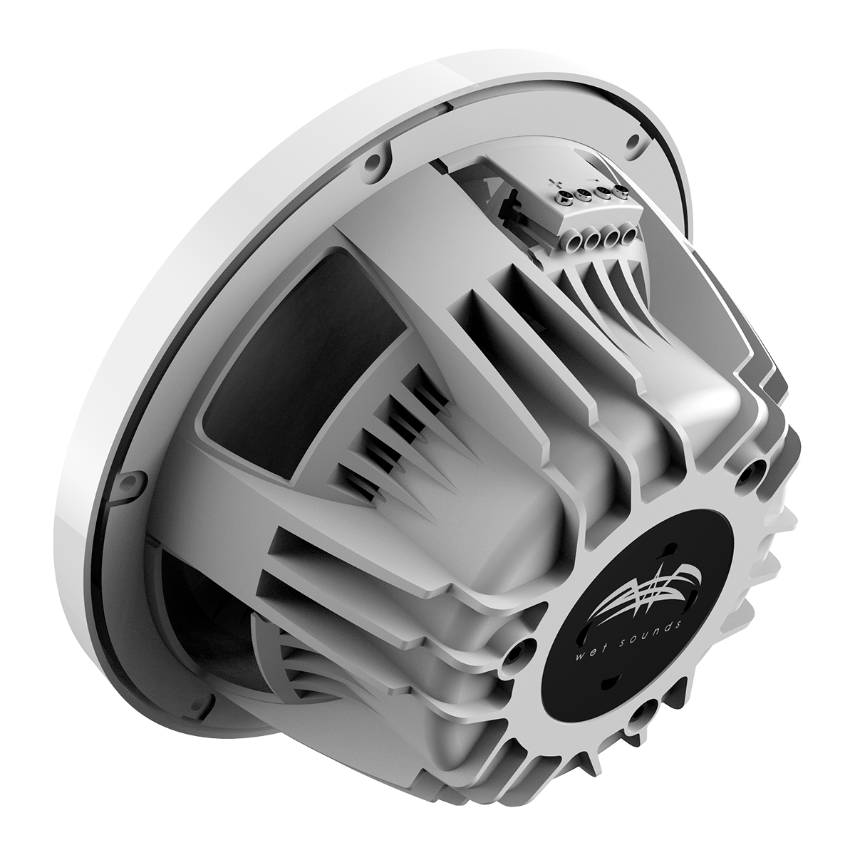 Subwoofer Marino Wet Sounds RECON 10 FA-BG 400 Watts 10 Pulgadas 4 Ohms ...
