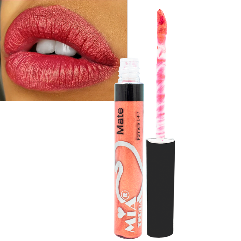 Labial Mate Indeleble Organico Color Oro Sol Mia Terra Cosmetics