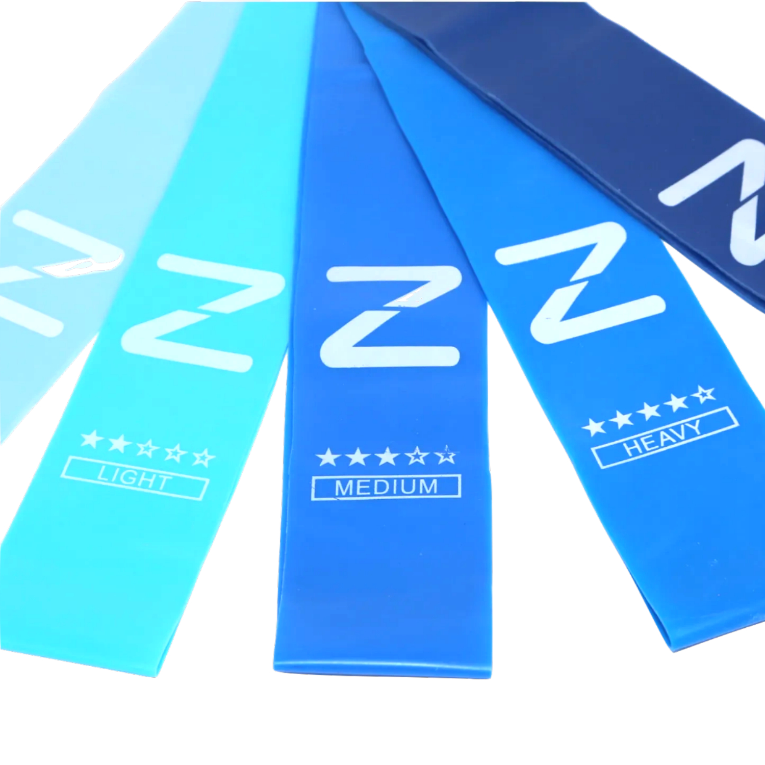 Kit 5 Bandas Ligas Para Hacer Ejercicio Resistencia Piernas