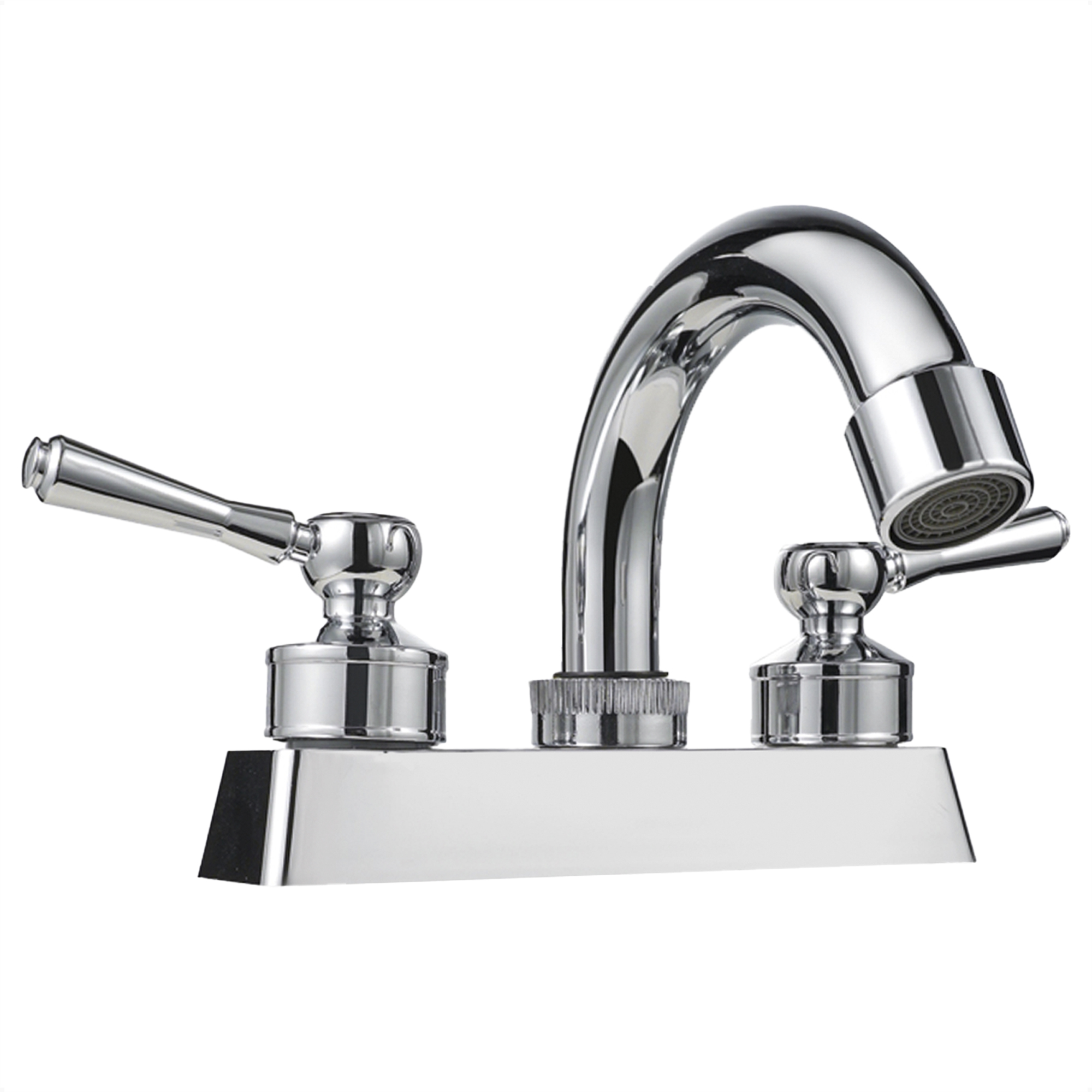 Llaves Lavabo Grifo Baño Mezcladora Acero Inoxidable Cromado