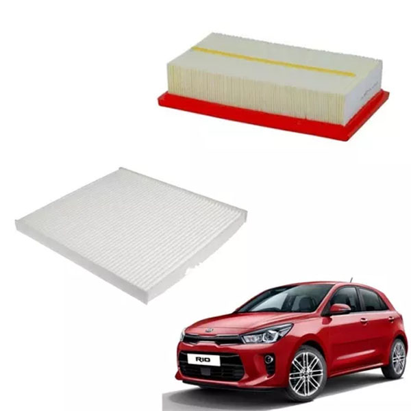 Kit De Filtros Aire Y Cabina Kia Rio 1.6 L 2018 A 2022