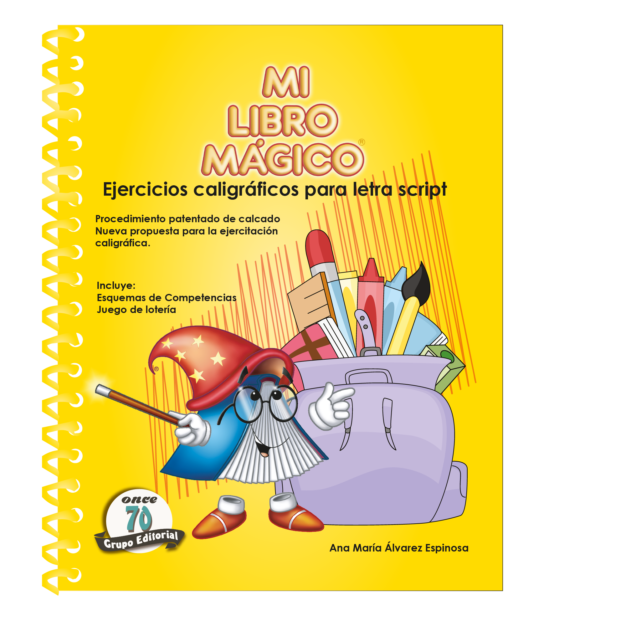Mi Libro Mágico Ejercicios caligráficos para letra script