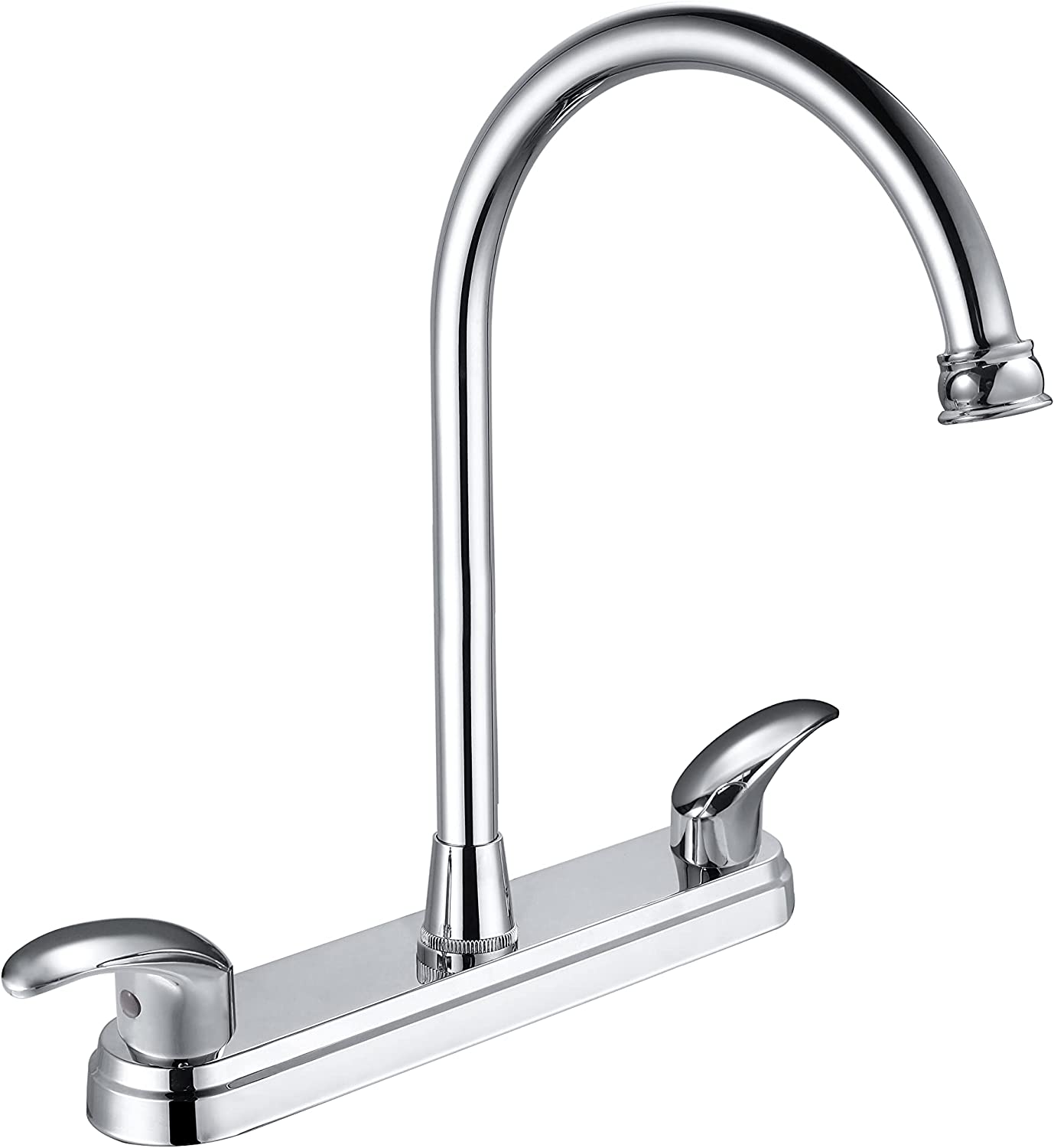 Mezcladora Llave Fregadero Doble Comando Cocina Inoxidable