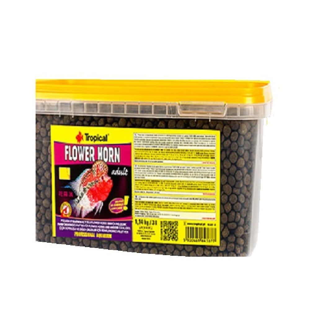 Alimento Flower Horn Adult Pellet P/peces 1.14k Tropical