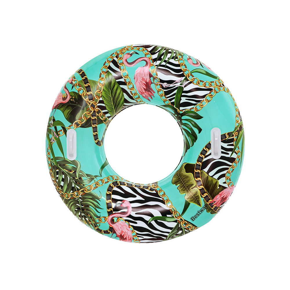 Salvavidas Dona Inflable Juvenil Flamingos 114 Cm Bestway