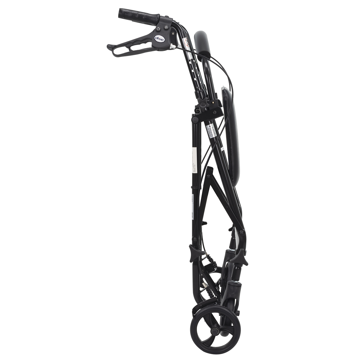 Andadera Ortopedica Rollator Asiento Negro Silla Adulto Todo Terreno Drive