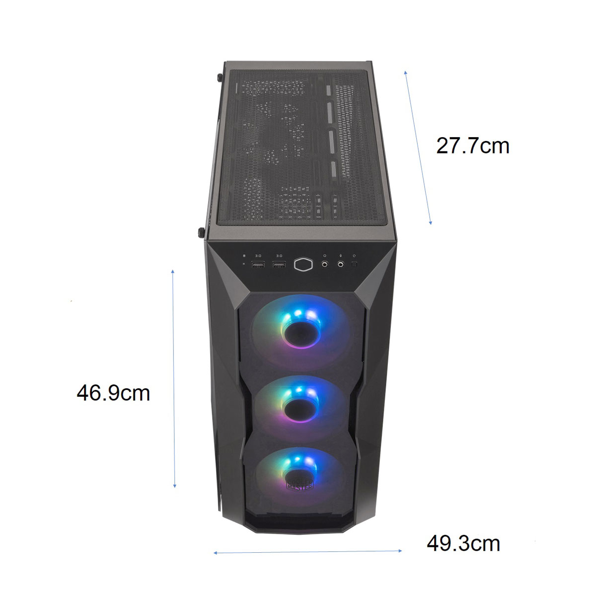 Gabinete MASTERBOX TD500 CRYSTAL MCB-D500D-KGNN-SAU Cooler Master