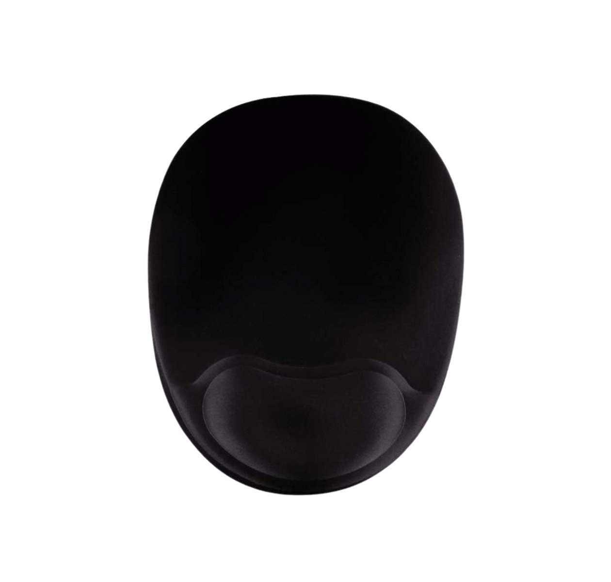 Mouse Pad, PC-041078, Negro, 20,3 cm, Tapete Ergonómico para Mouse de Gel