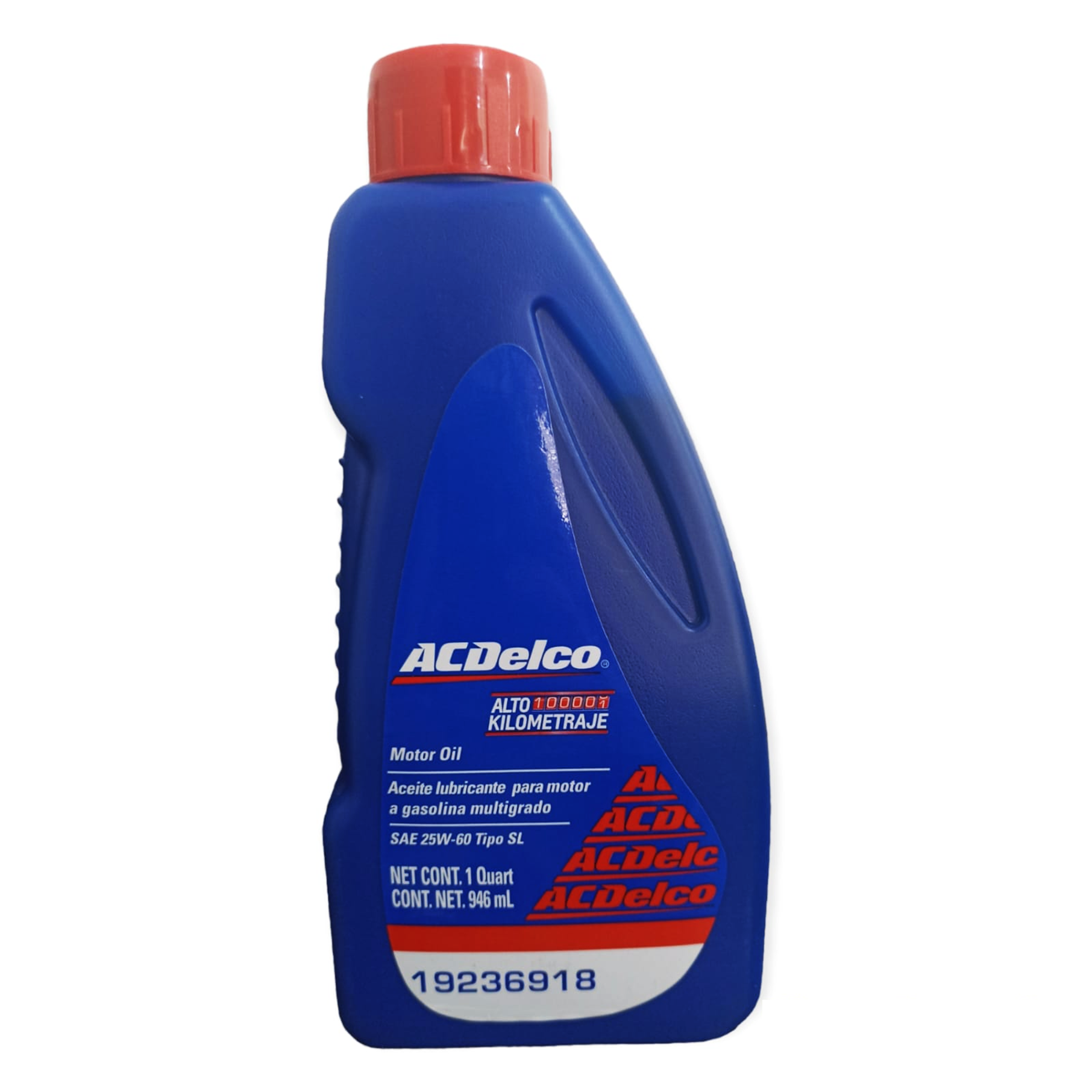 Aceite Acdelco Multigrado 25w60 Si 946 Ml Para Alto km