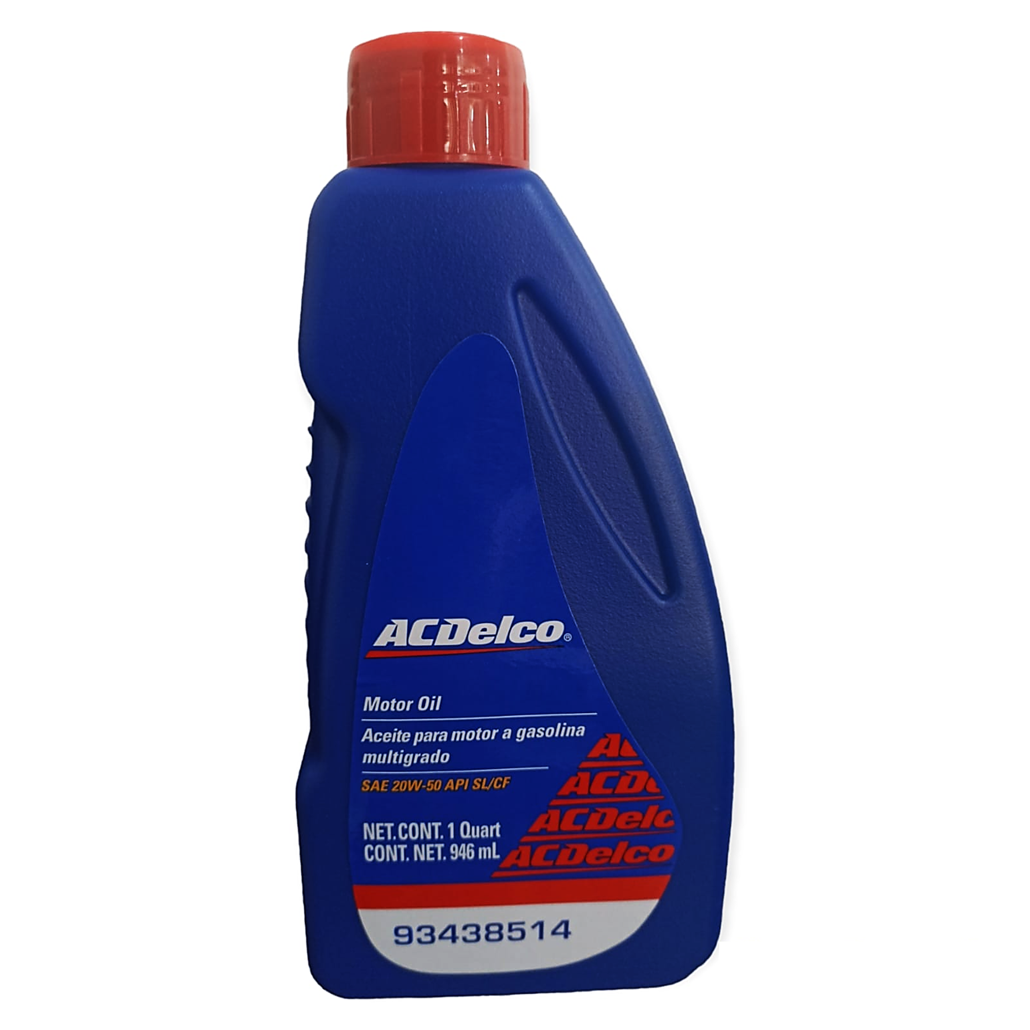 Aceite ACDelco 20W50 Si Multigrado 946ml