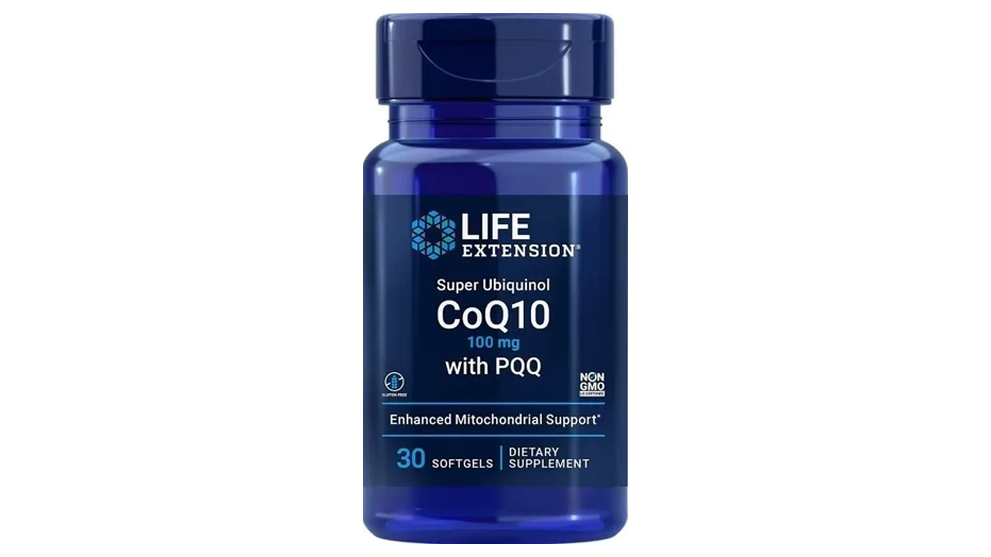 Complejo Coq10 Coenzima 100mg 30cp Super Ubiquinol Co Q-10 Life Extension