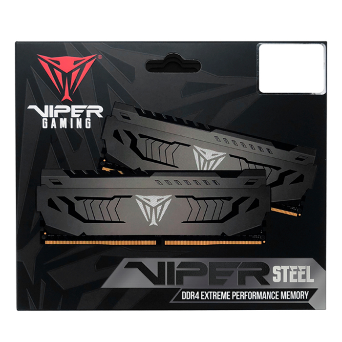 Kit Memoria RAM Patriot Viper Steel DDR4, 3200Mhz 16Gb (2x8)