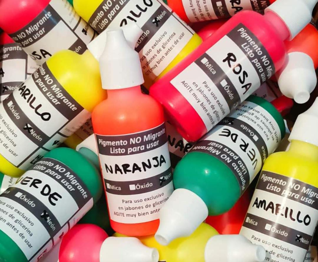 Colorante Líquido No Migrante para Jabones de Glicerina Rojo perlado 40ml
