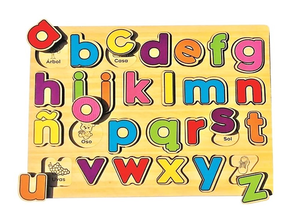 ROMPECABEZAS DE RESAQUE ABECEDARIO MINUSCULAS